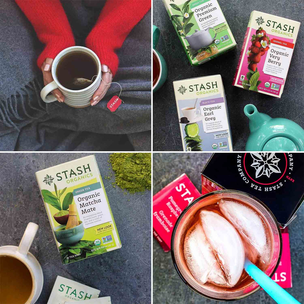 Stash Herbal & Decaf Tea Sampler Set - 50ct, 25 Flavors – Gardenika Shop